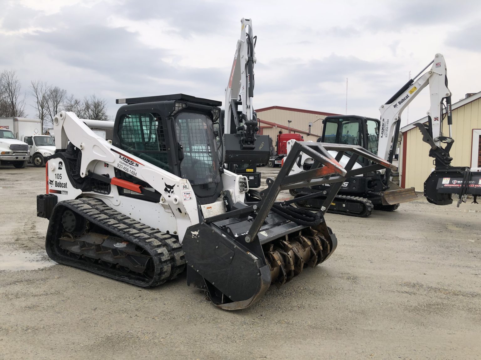 Forestry Attachment For Bobcat T770 Longs Rental Forestry Attachment For Bobcat T770 Longs Rental